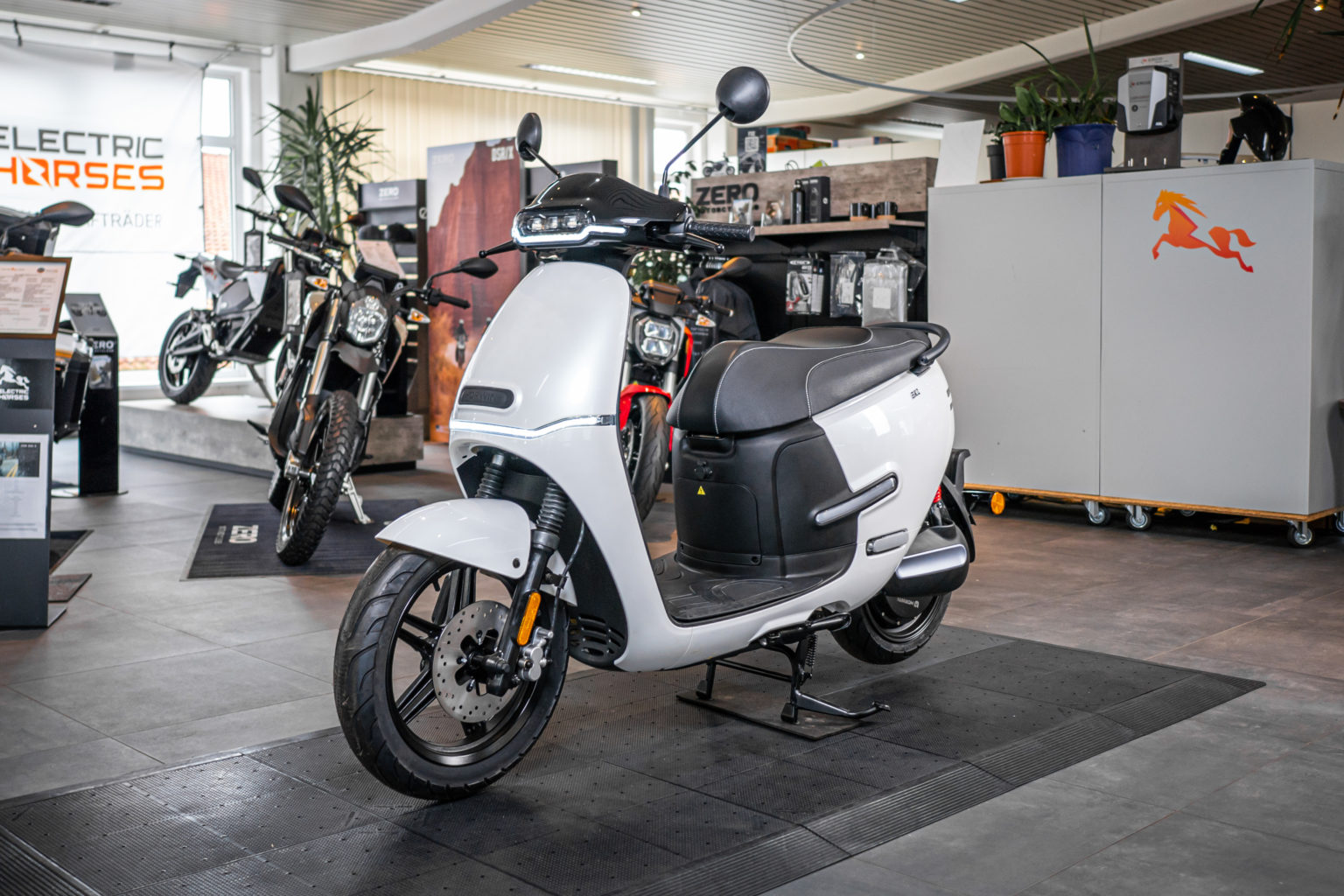 HORWIN EK1 | Standard Range | E-Roller 45 km/h | Weiß